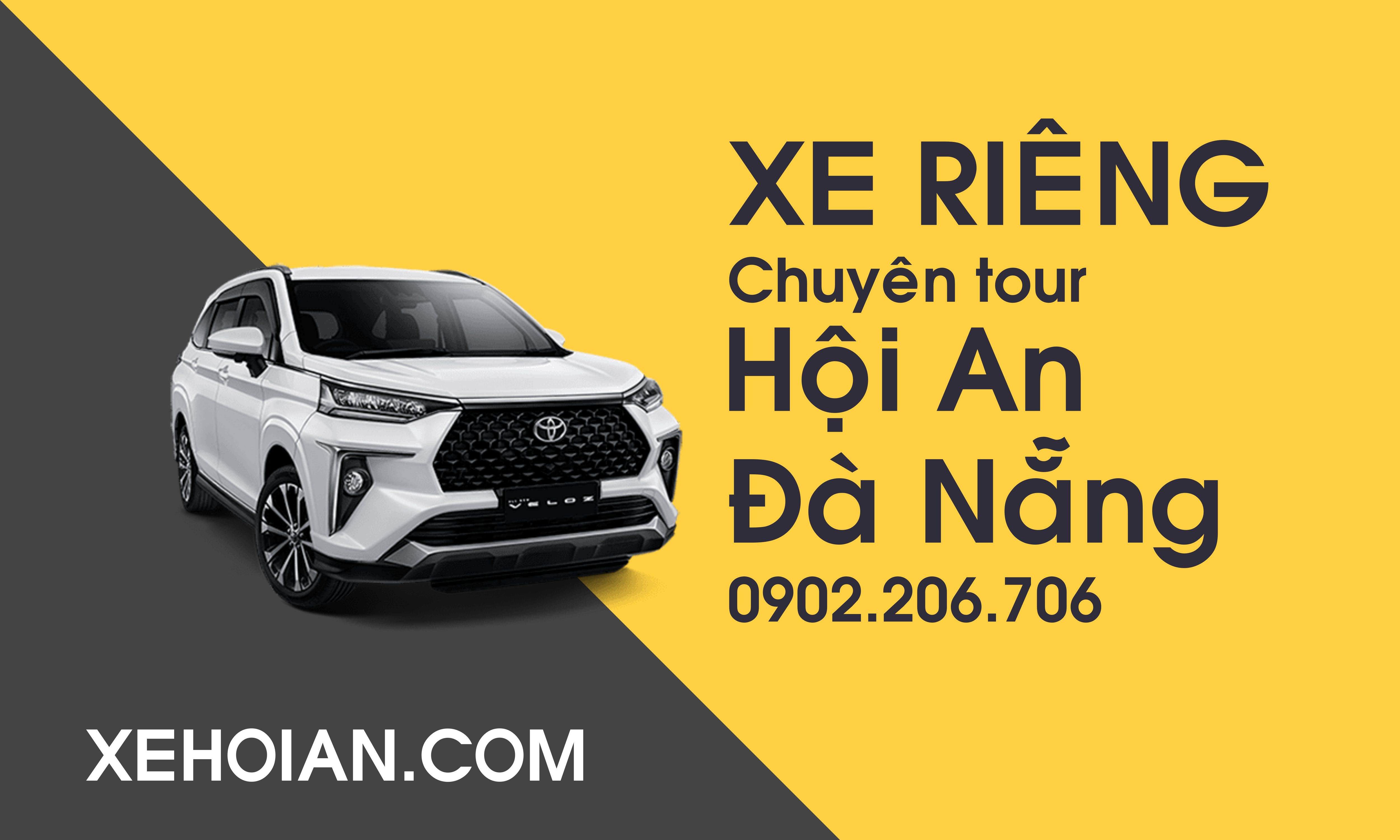 Xe tour du lịch Hội An - Xe riêng Hội An Đà Nẵng giá rẻ
